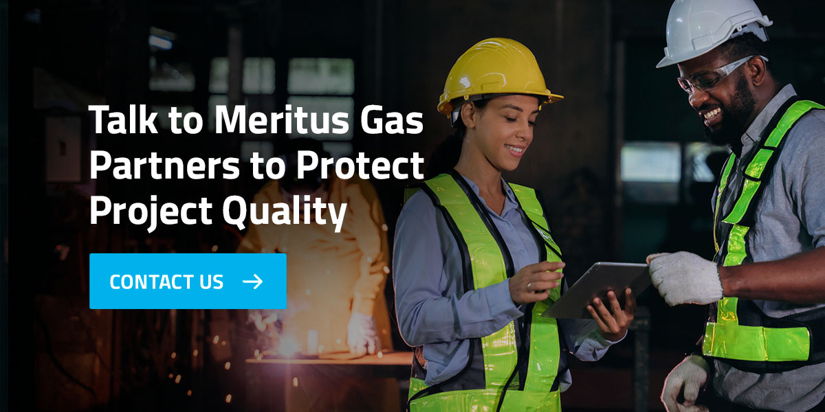Determine the Gas Flow Rate Needed for Your Weld | Meritus